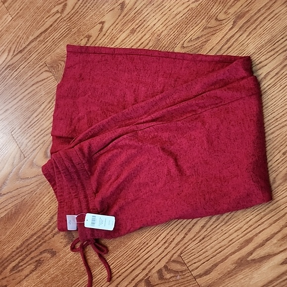 Soma | Intimates & Sleepwear | Nwt Red Soma Brushed Pants Medium | Poshmark
